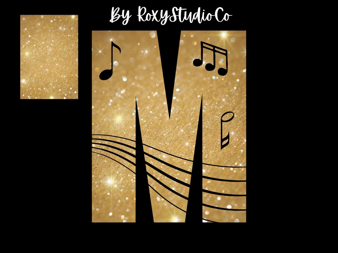 Canva Frames Musical Alphabet Doodle Letters, Music Clip Art, Canva ...
