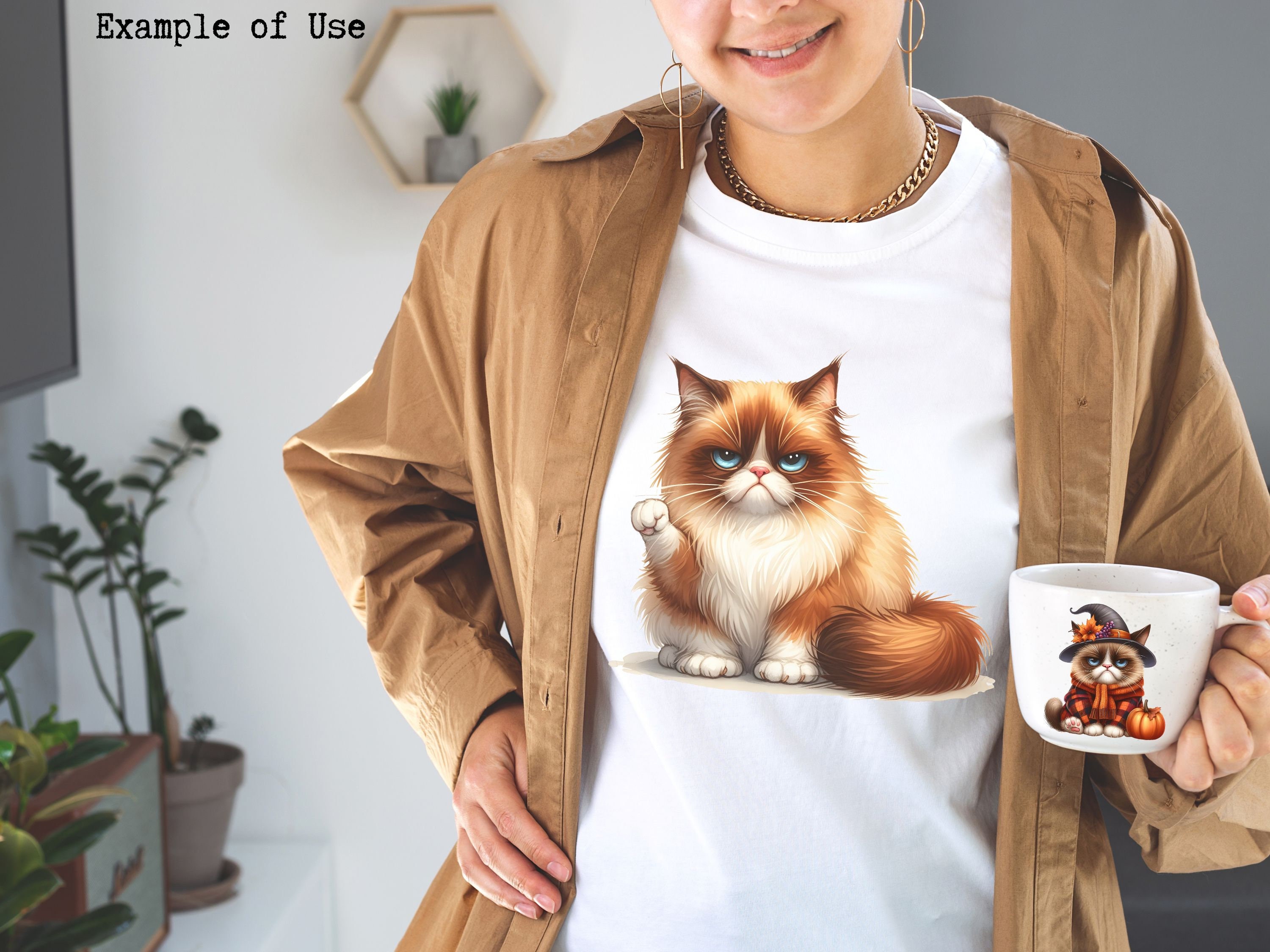 Grumpy Cats Clipart, Cat Clip Art, Sarcastic Cat Meme PNG, Funny Cats ...