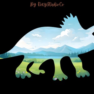 Canva Frames, Dinosaur Clip Art, Dinosaur Frames for Canva, Dino PNG ...