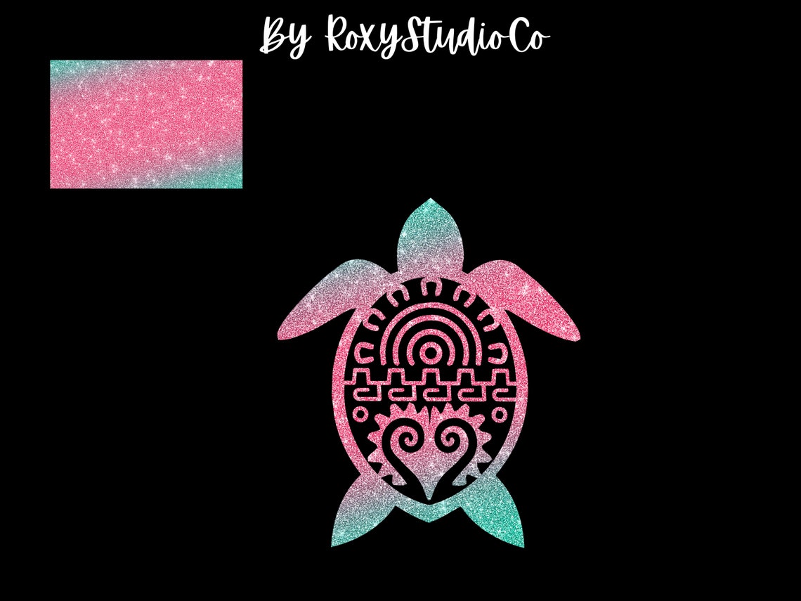 Canva Frames Turtle Clip Art Tiny Turtles SVG String of - Etsy