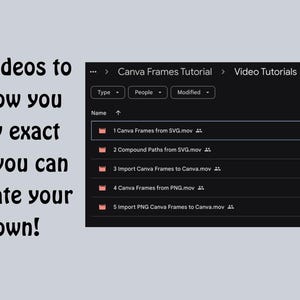 Canva Frames Tutorial, How to Make Your Own Canva Templates, Drag and ...