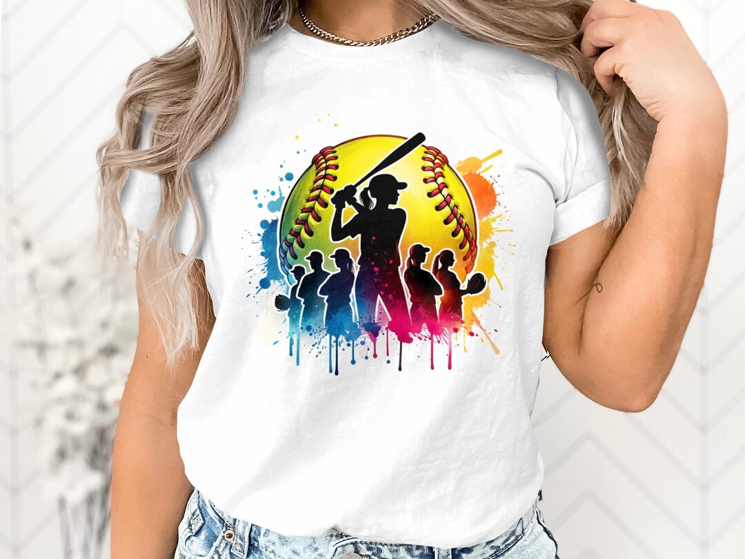 Softball Clipart for Commercial Use, Digital Download Clip Art ...