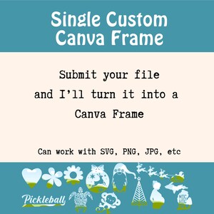 Custom Canva Frames, SVG and PNG to Canva Frame, Canva Pro, Drag and ...