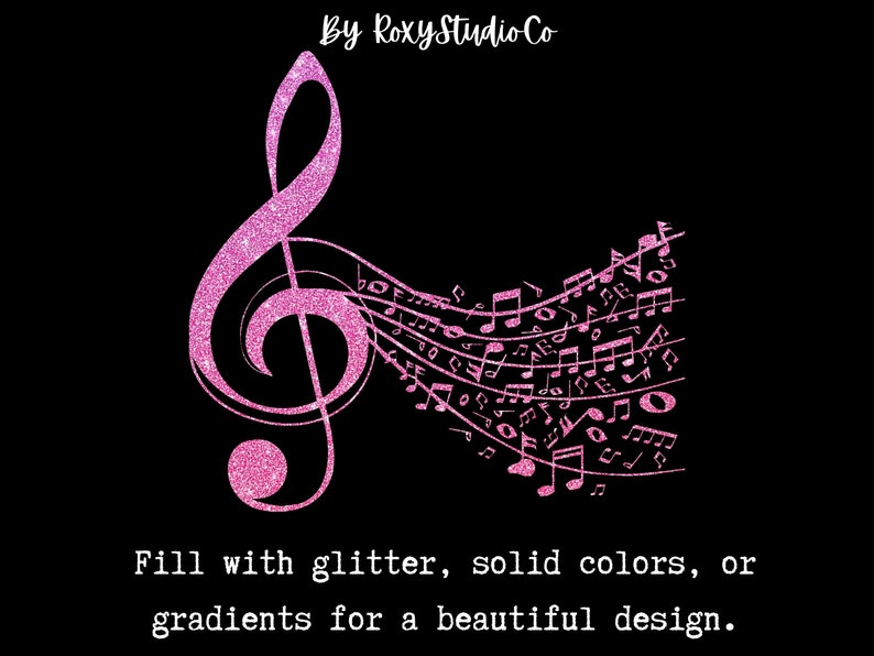 Music Canva Frames, Editable Template Canva, Musical Notes Design, Drag ...