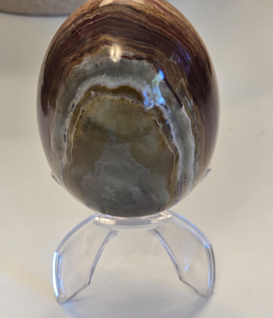 Vintage Egg Shaped Rock - Etsy