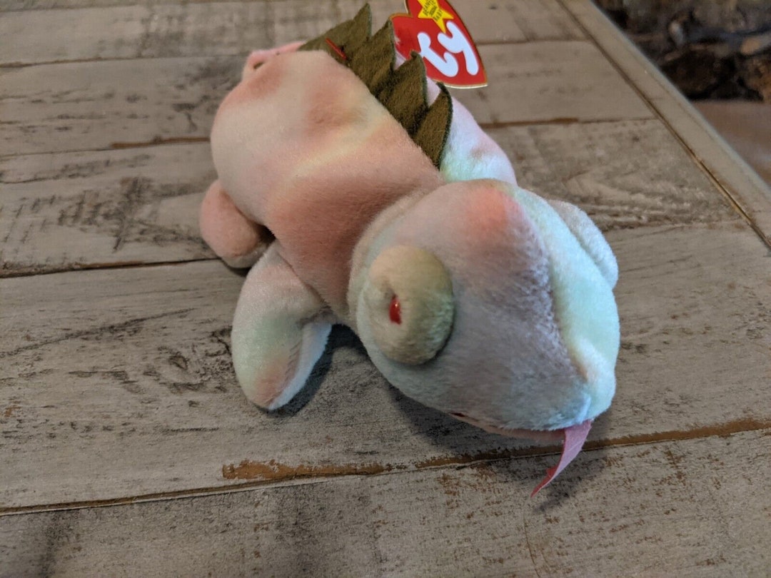 Ty Beanie Babies Iggy the Iguana - Etsy