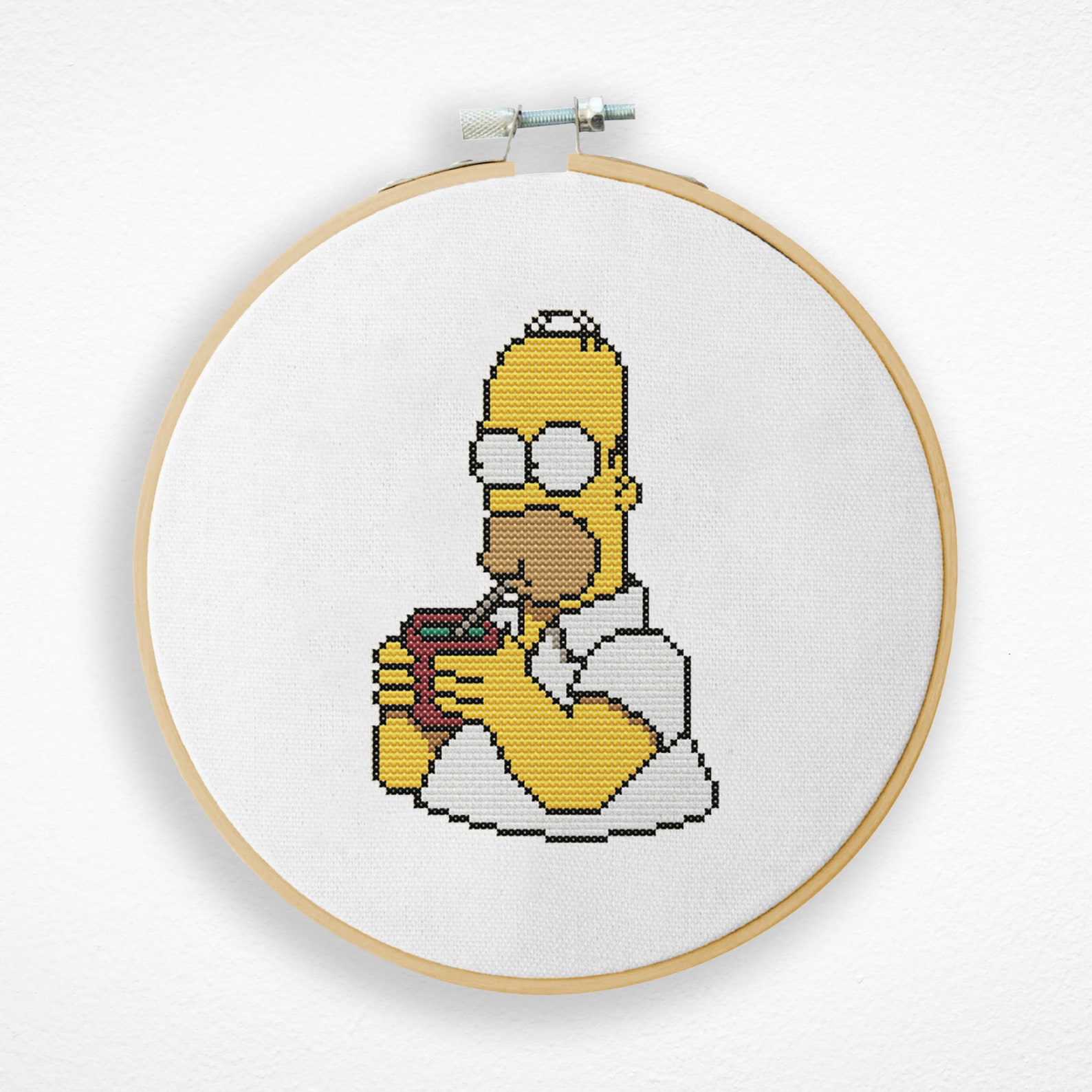 Homer Cross Stitch Pattern PDF - Etsy