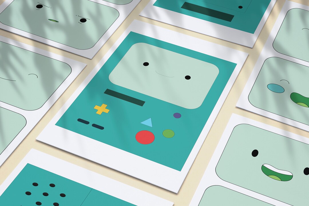 BMO Paper Model PDF Template - Etsy