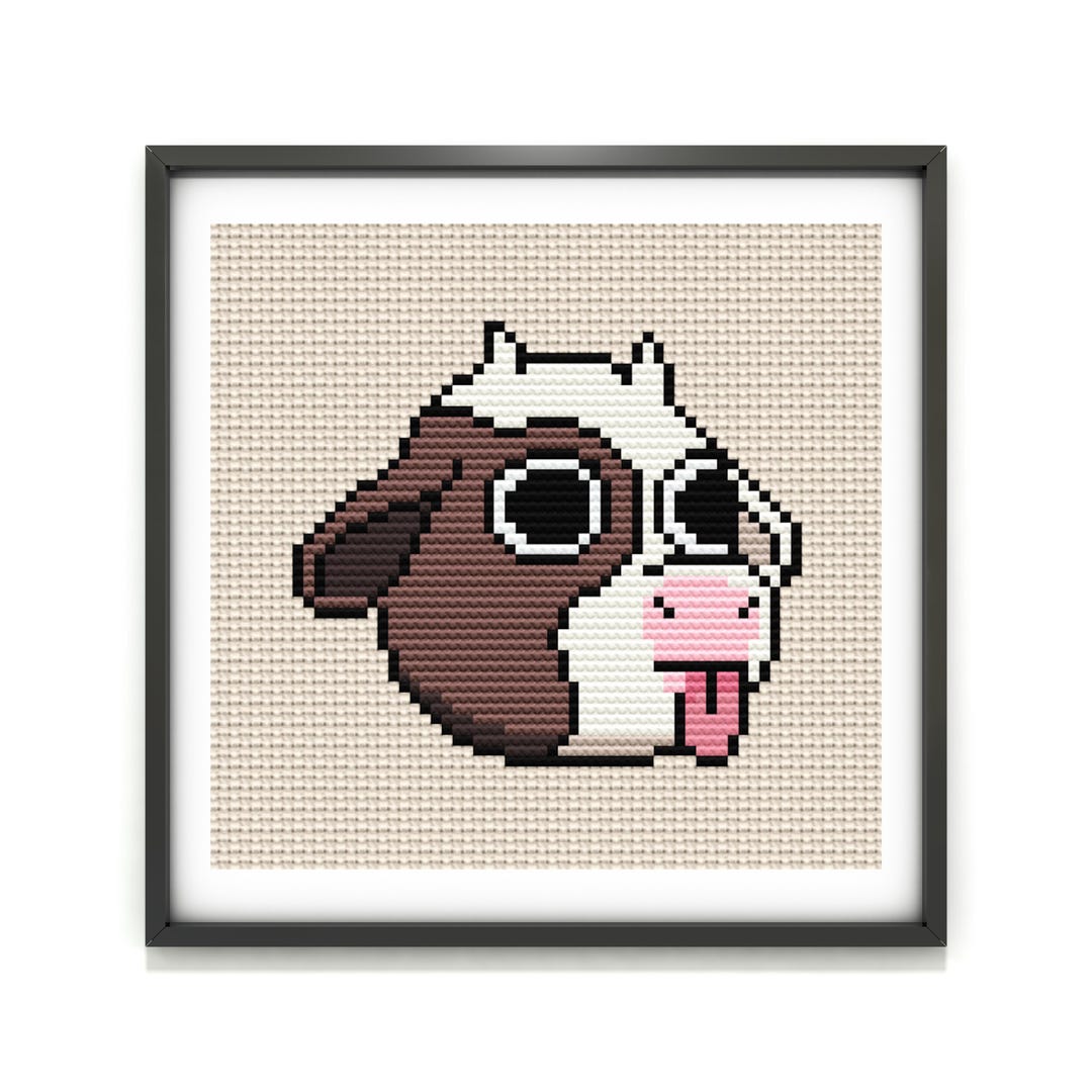 Cute Cow Cross Stitch Pattern PDF - Etsy