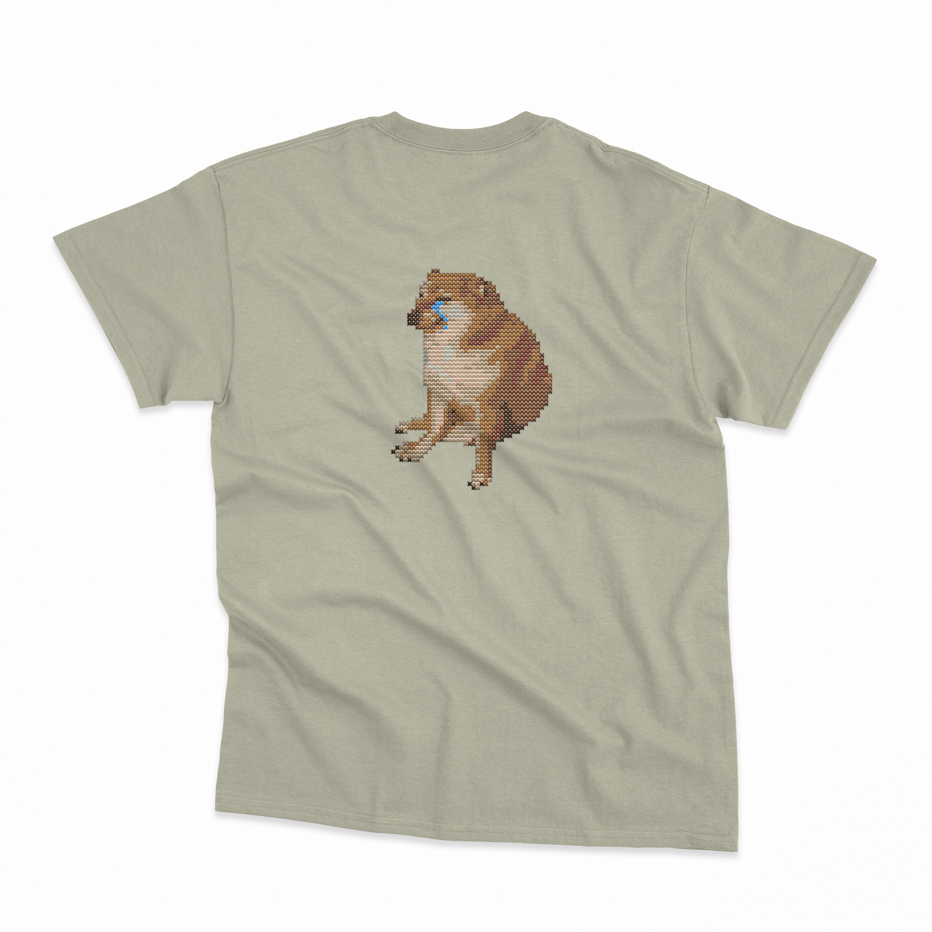 Sad Cheems Cross Stitch Pattern PDF - Etsy