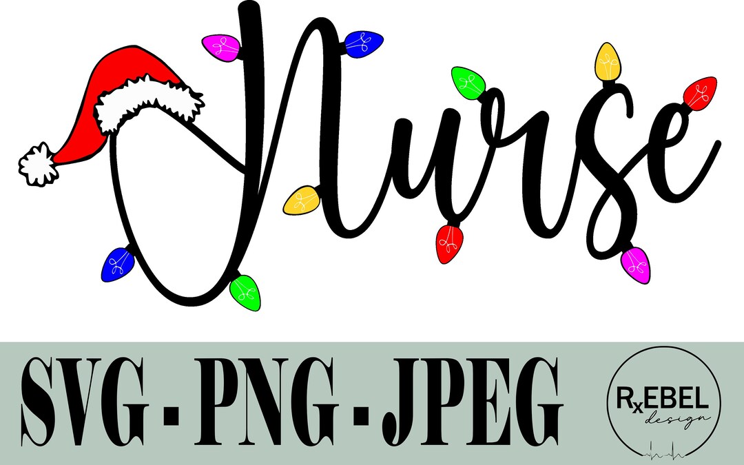 Medical SVG - Nurse SVG - Christmas SVG - Etsy
