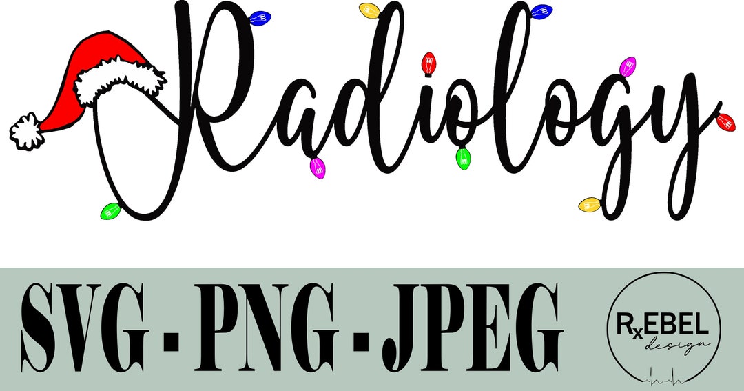 Medical SVG - Radiology SVG - Christmas SVG - Etsy