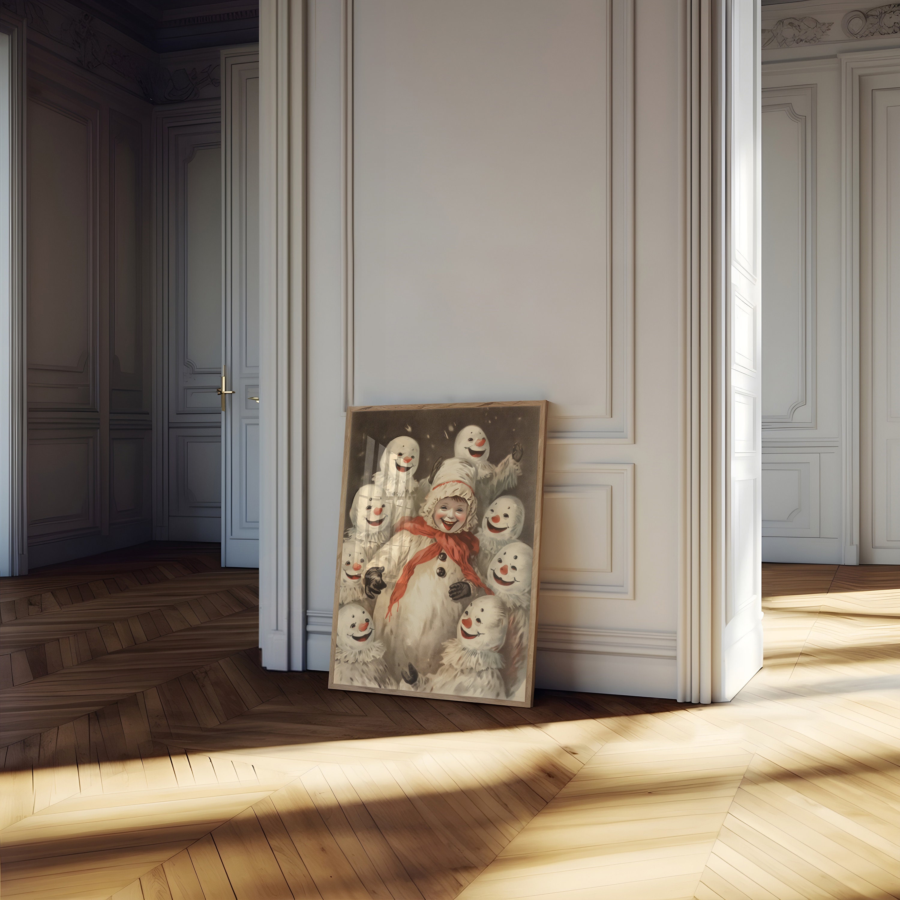 PRINTABLE Creepy Christmas Vintage Print, Gothmas Wall Art, Spooky ...