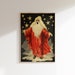 PRINTABLE Gothic Creepy Christmas Vintage Print, Krampus Wall Art ...