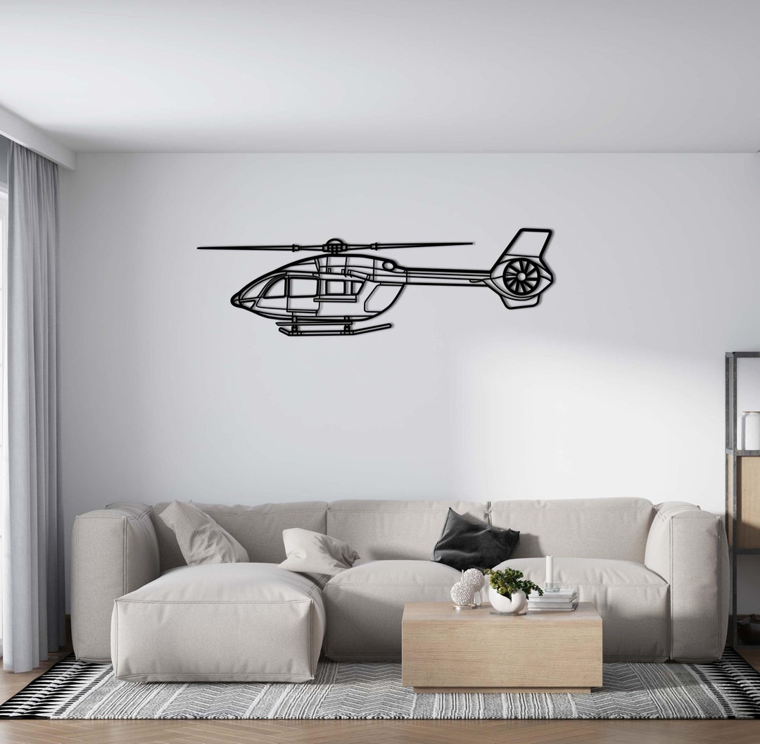 Airbus H145 Side | Metal Aircraft Wall Art for Home or Office Decor ...