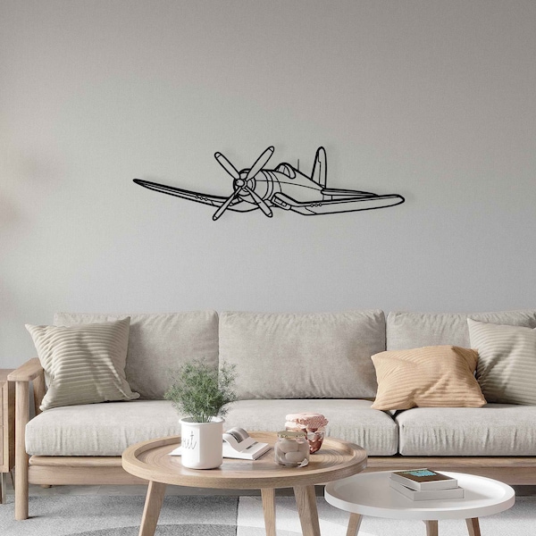 Airplane Metal Art - Etsy