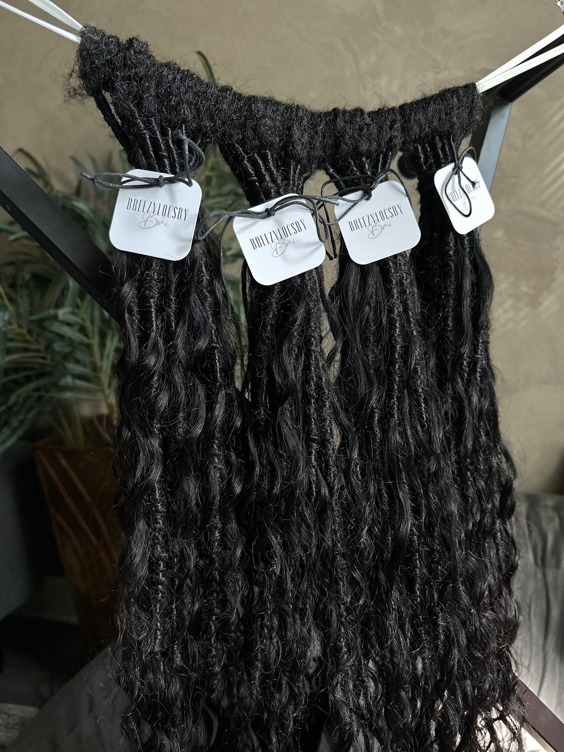 DIY Crochet Loc Tutorial on How to Install Pre-made Locs. - Etsy Canada