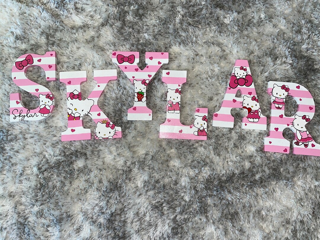 Custom Hand-painted Name Bundles - Etsy