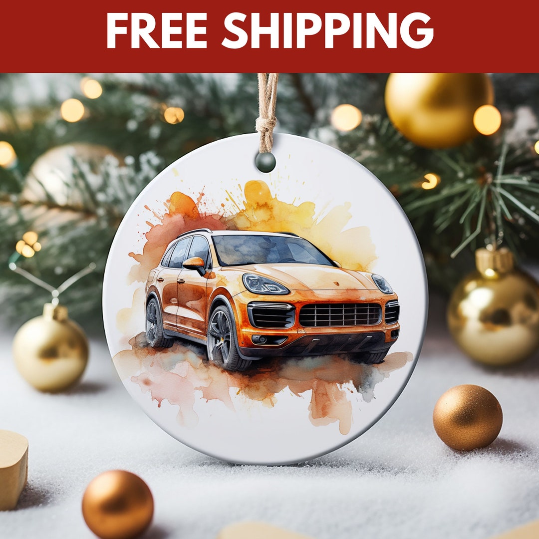 Porsche Ornament, Porsche Cayenne Ornament, Porsche Gift, Porsche ...