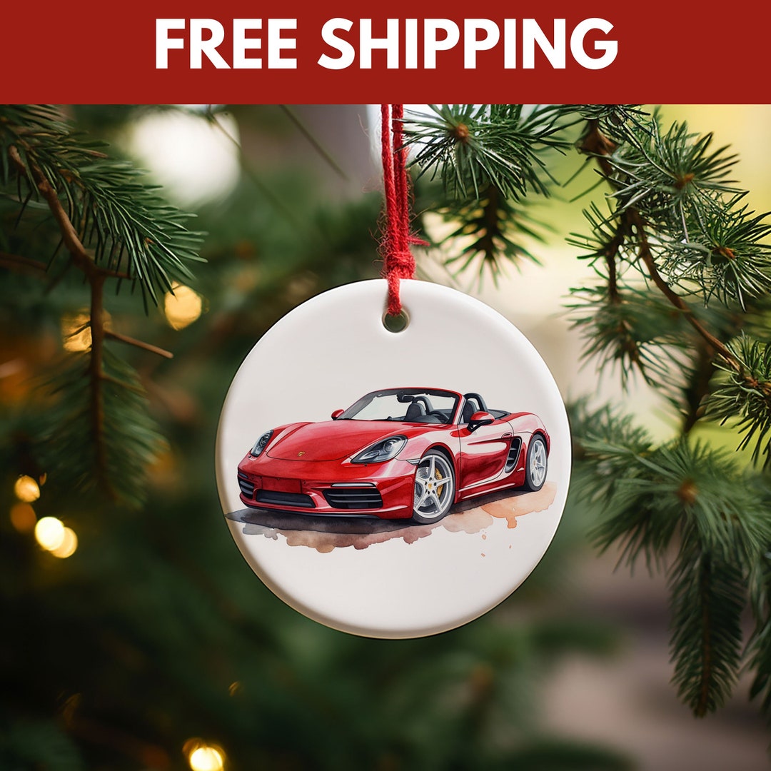 Porsche Ornament, Porsche Boxter Ornament, Porsche Gift, Porsche Boxter ...