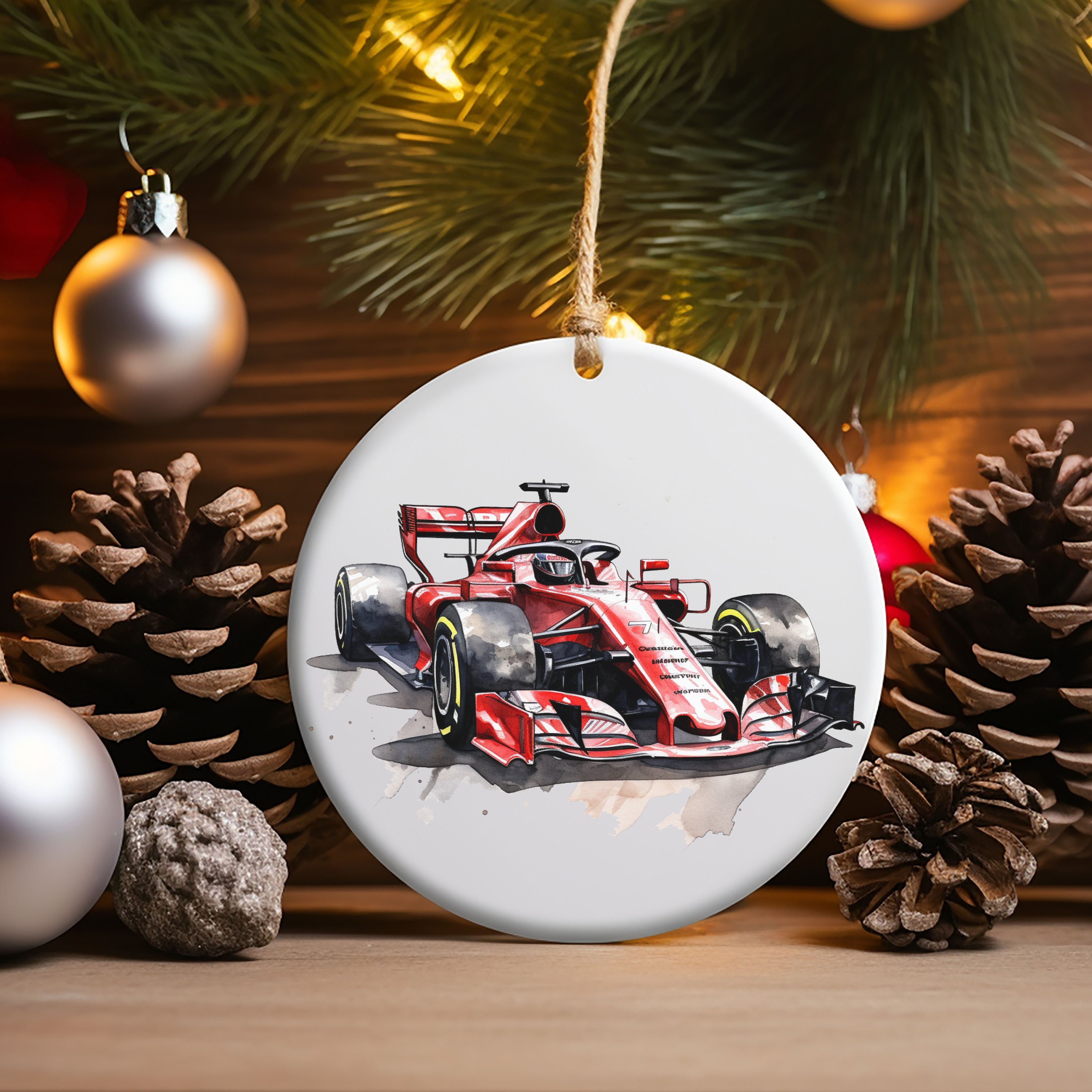Formula 1 Ornament, F1 Car Ornament, F1 Gift, Car Gifts for Formula 1, Car Ornament, Race Car ...