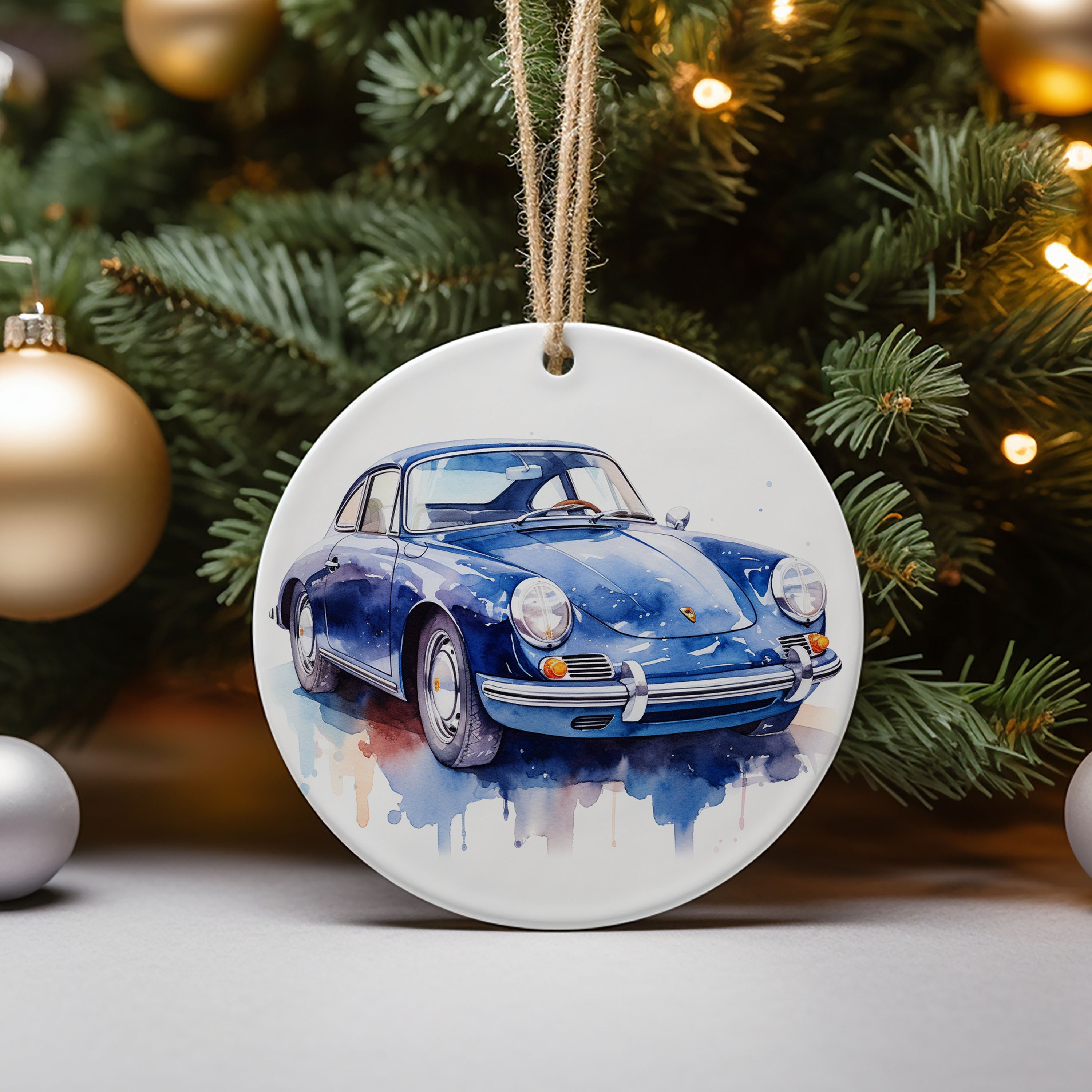 Porsche Ornament, Porsche 356 Ornament, Porsche Gift, Car Gifts for ...