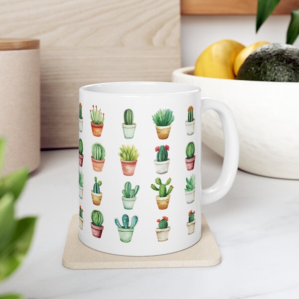 Cactus Mug - Etsy