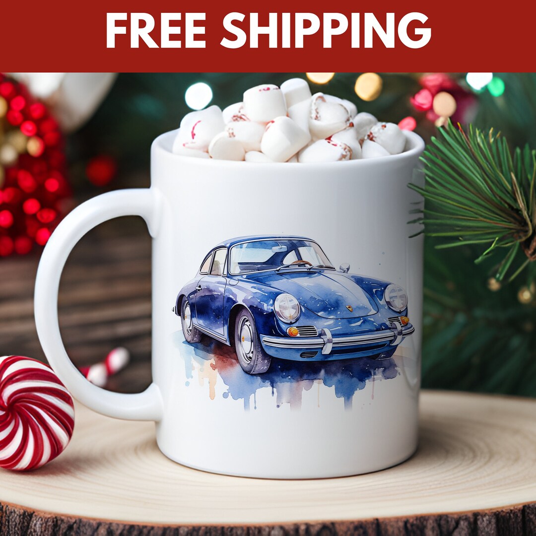 Porsche 356 Mug, Porsche Mug, Porsche Gift Mug, Porsche Car Mug ...