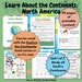 Learn About the Continents: North America - Etsy