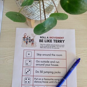 Terry Fox Activity Packet - Elementary - Etsy