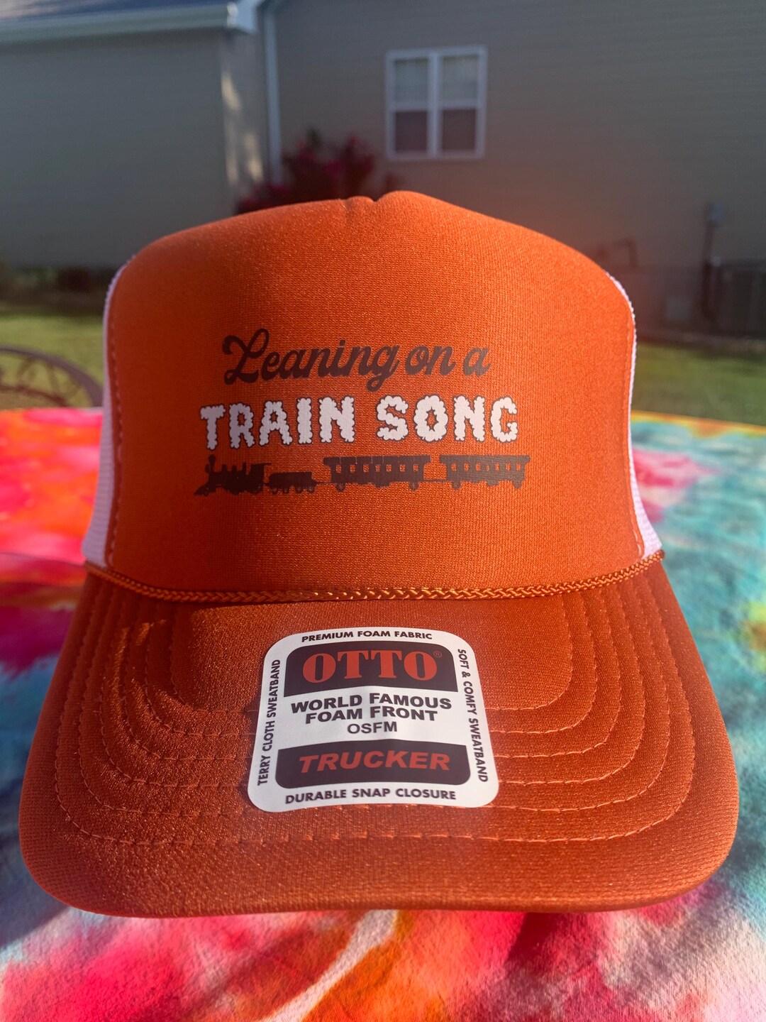 Billy Strings "leaning on a Train Song" Trucker Hat - Etsy
