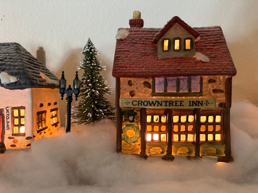 Department 56 the Original Shops of Dickens Village Set of Seven - Etsy