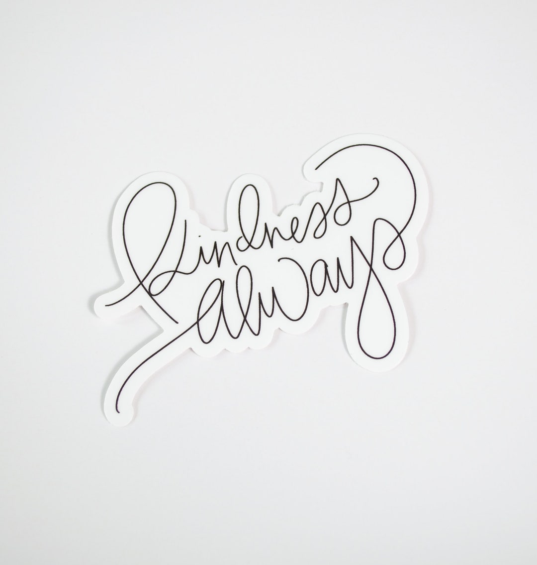 Kindness Always Sticker, Kindness Sticker, Golden Rule Sticker Vinyl ...