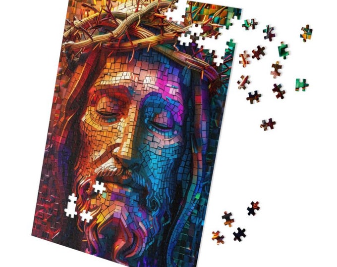 Jesus Christ Puzzle, 48 Pieces Puzzle, Catholic Jigsaw - Etsy Israel
