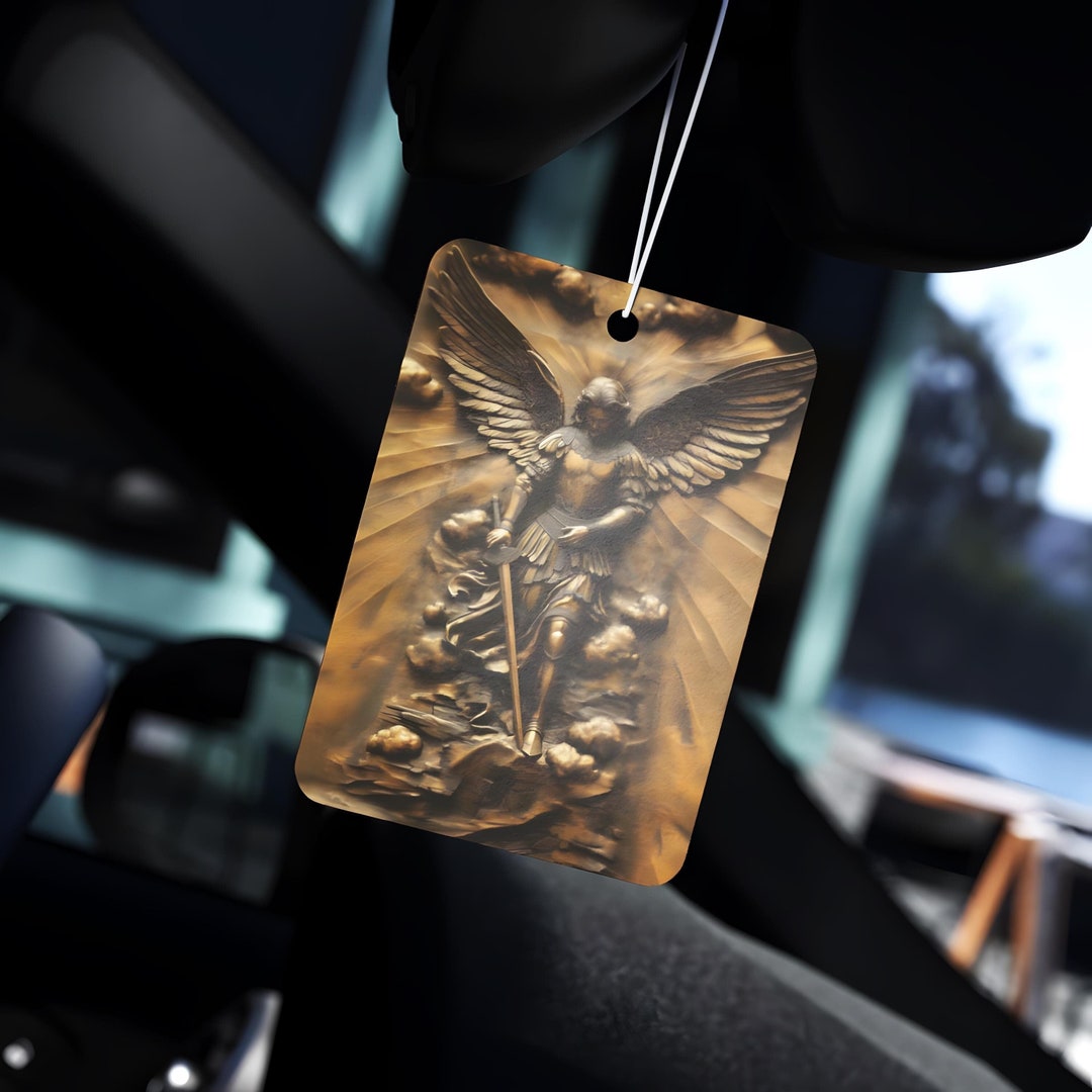 St. Michael the Archangel Car Air Freshener - Etsy