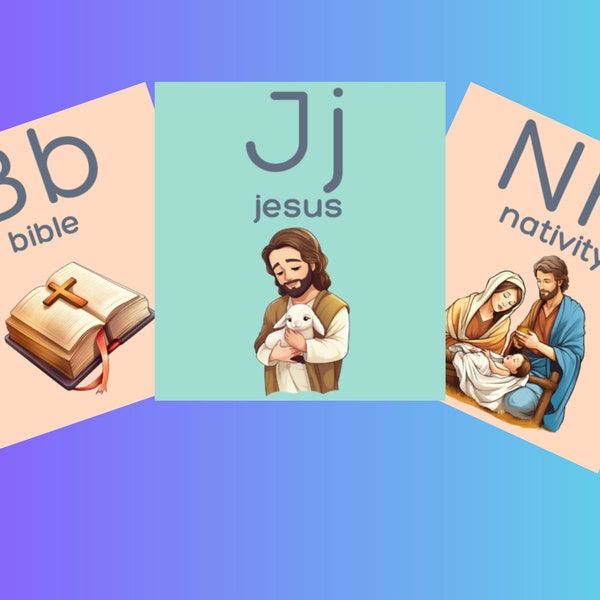 Catholic Flash Cards - Etsy