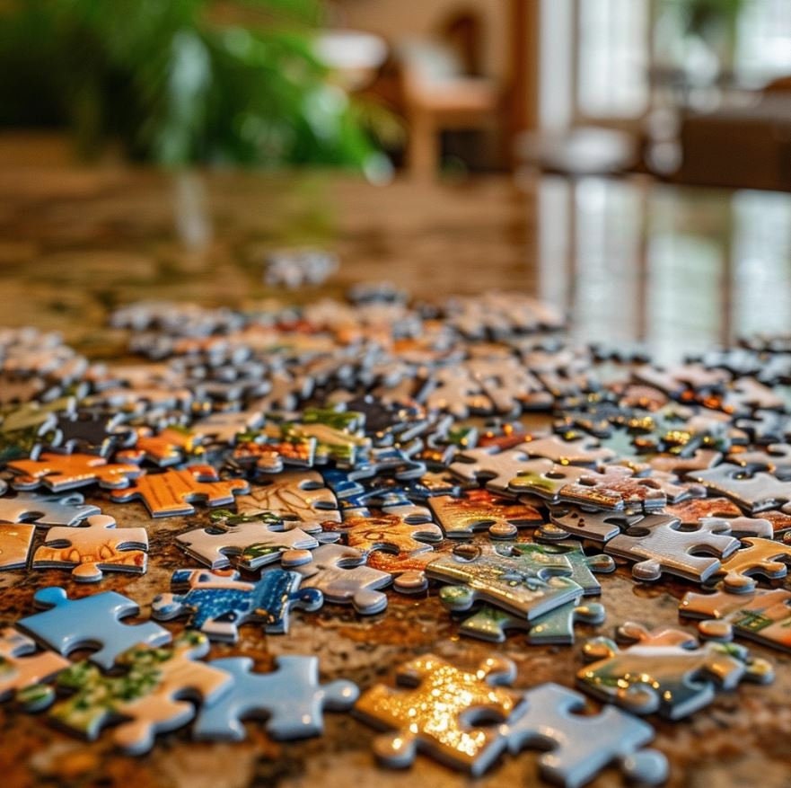 St. Michael the Archangel Jigsaw Puzzle, Catholic Angel Art Puzzle ...