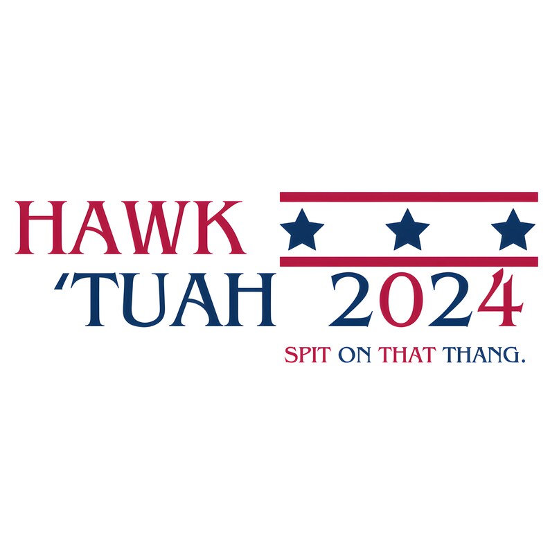 2024 Election Funny PNG, American Election PNG, Trump, Biden, Hawk Tuah ...