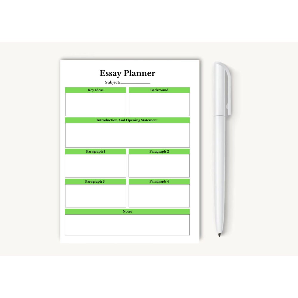 Academic 2024 Printable Student Planner Study Planner Bundle Academic ...
