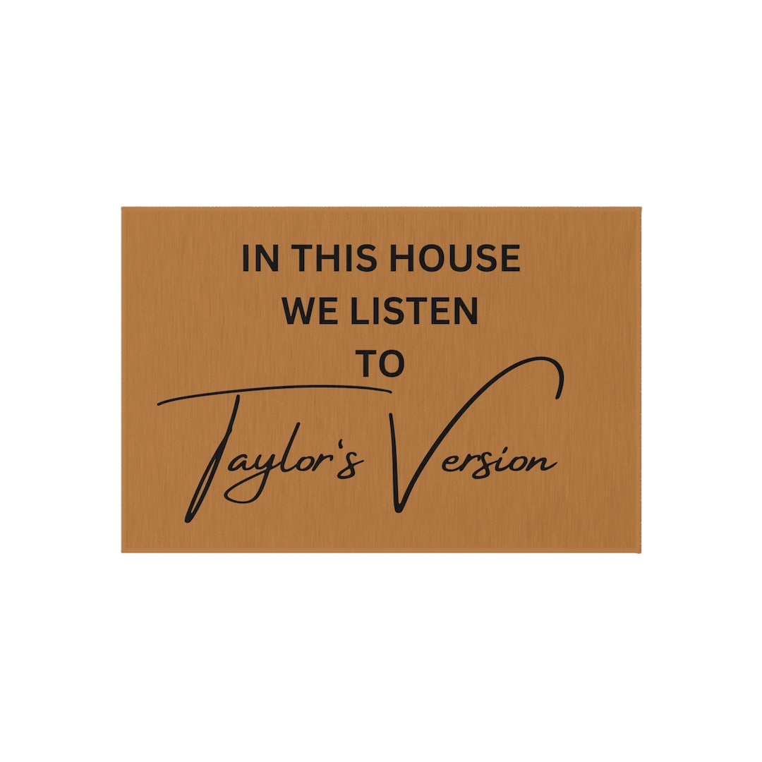 Taylor Swift Outdoor Rug - Etsy