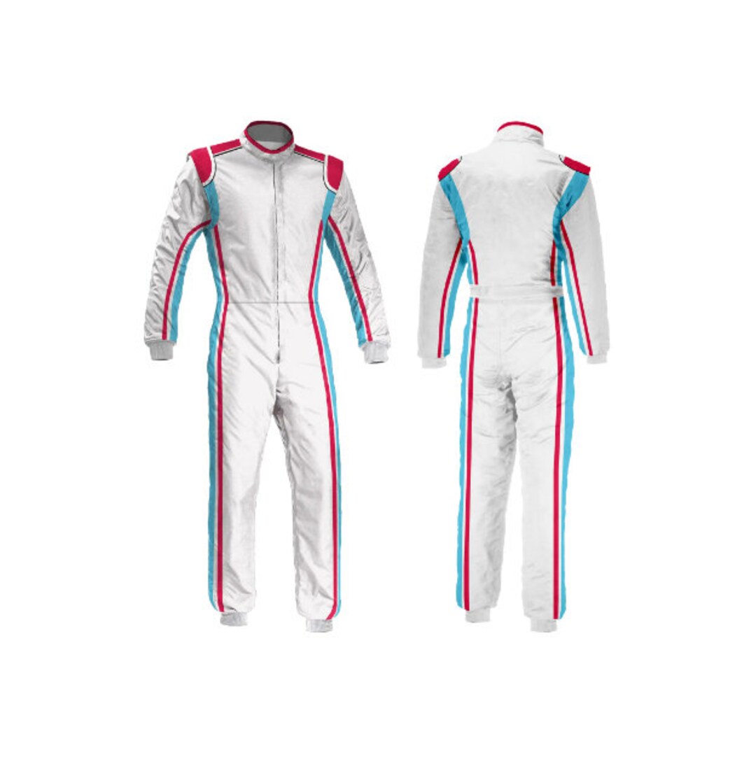 Hand/machine Made Go Kart Racing Suit Level 2 Digital Printed Made to Order Suit With Option to ...