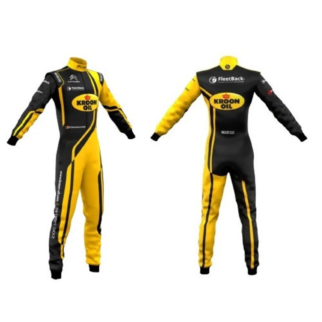 Hand/machine Made Go Kart Racing Suit Level 2 Digital Printed Made to Order Suit With Option to ...