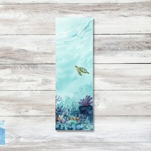 Ocean Printable Bookmarks Under Water Summer Beach Coral Reef Theme - Etsy