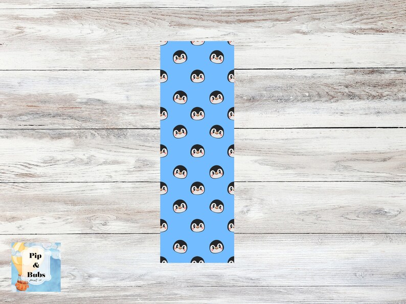 Kids Funny Penguin Printable Bookmarks-set of 4 Designs- Gift, Party ...