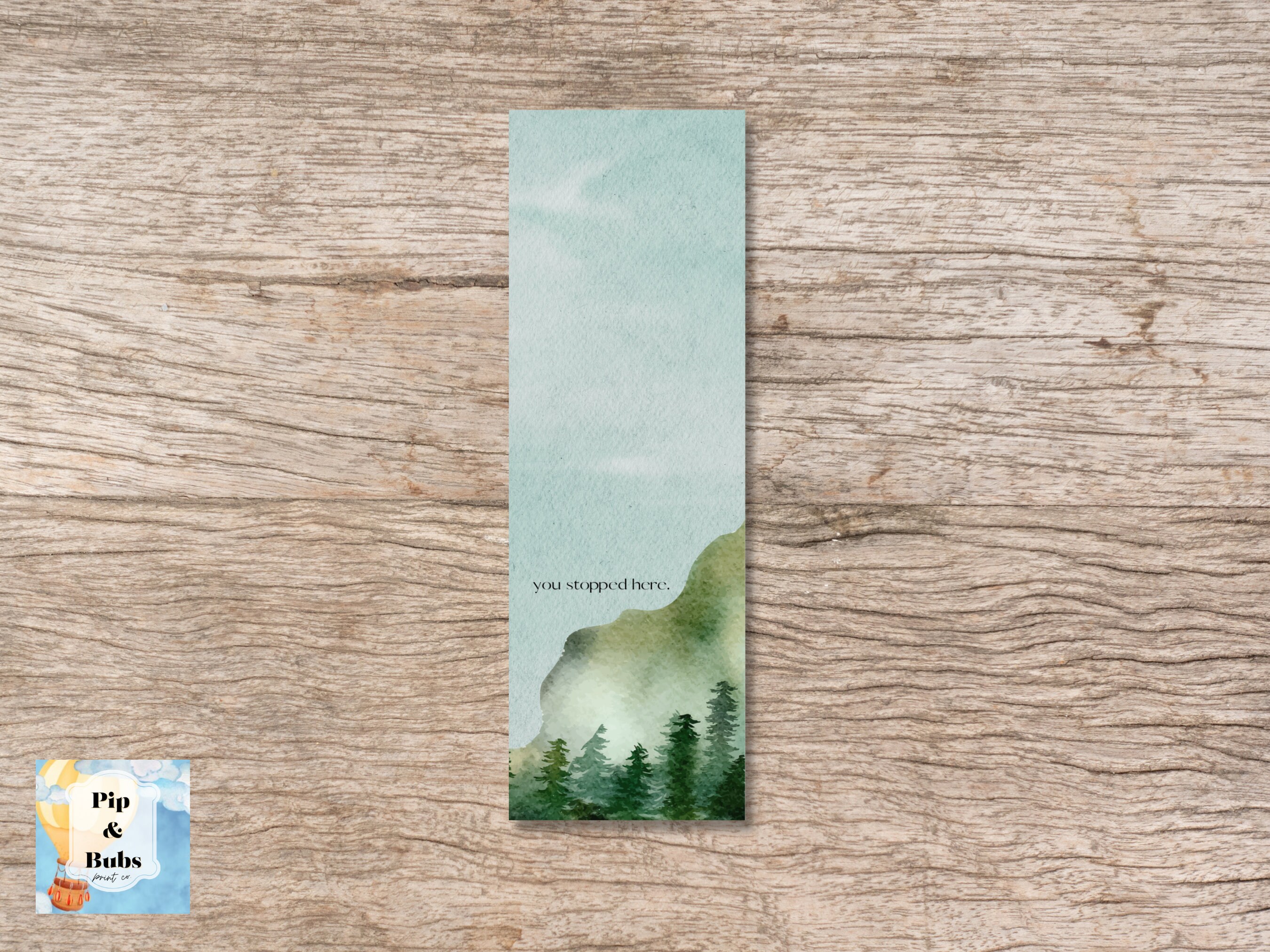 Printable Bookmarks for Men Mountain Father’s Day Gift for Him Funny ...