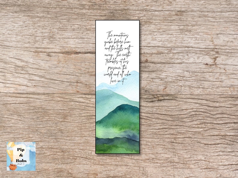 Christian Printable Bookmarks Set of 4 Scripture Bible Verse Bible ...