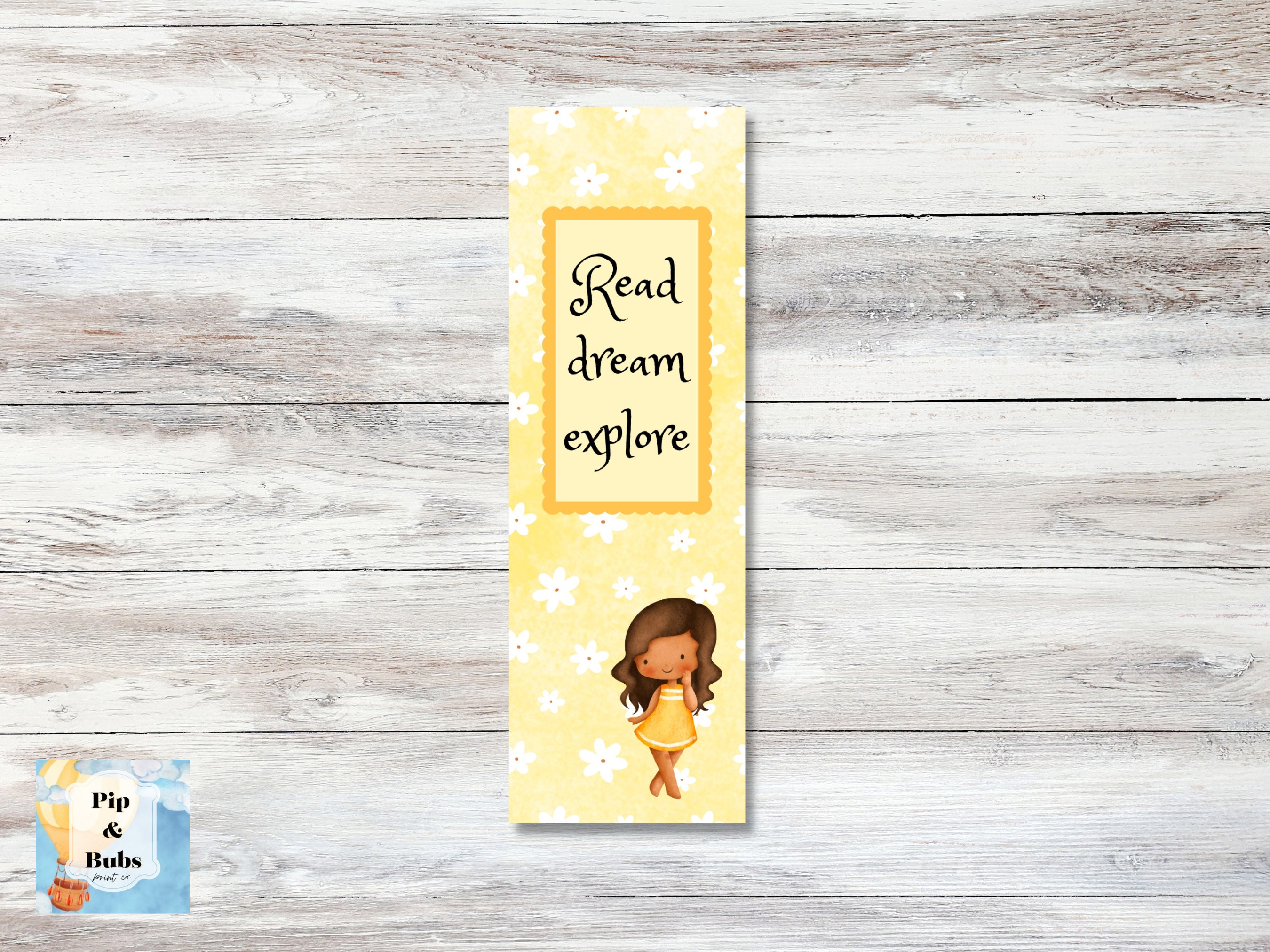 Kids Printable Bookmarks for Girls Cute Multi Racial - Etsy