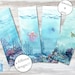 Ocean Printable Bookmarks Under Water Summer Beach Coral Reef Theme - Etsy
