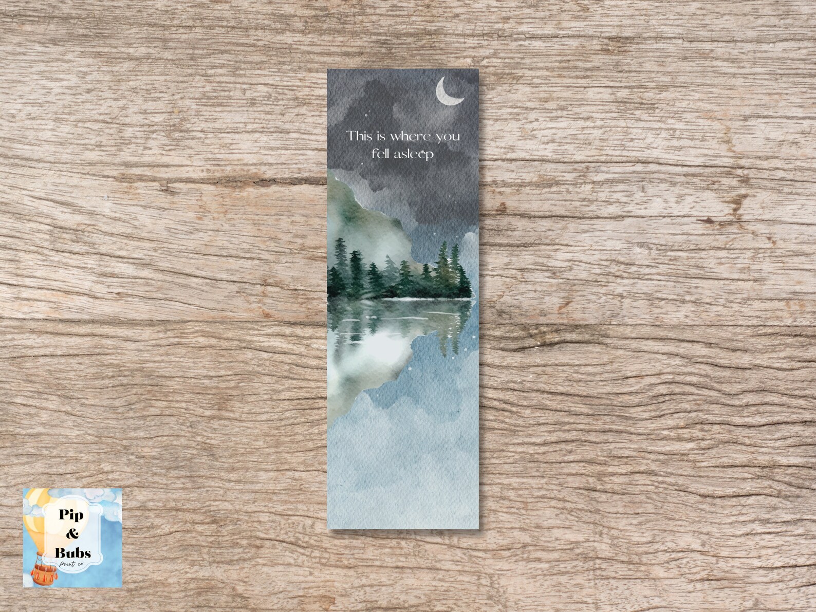 Printable Bookmarks for Men Mountain Fathers Day Gift for Him Funny ...