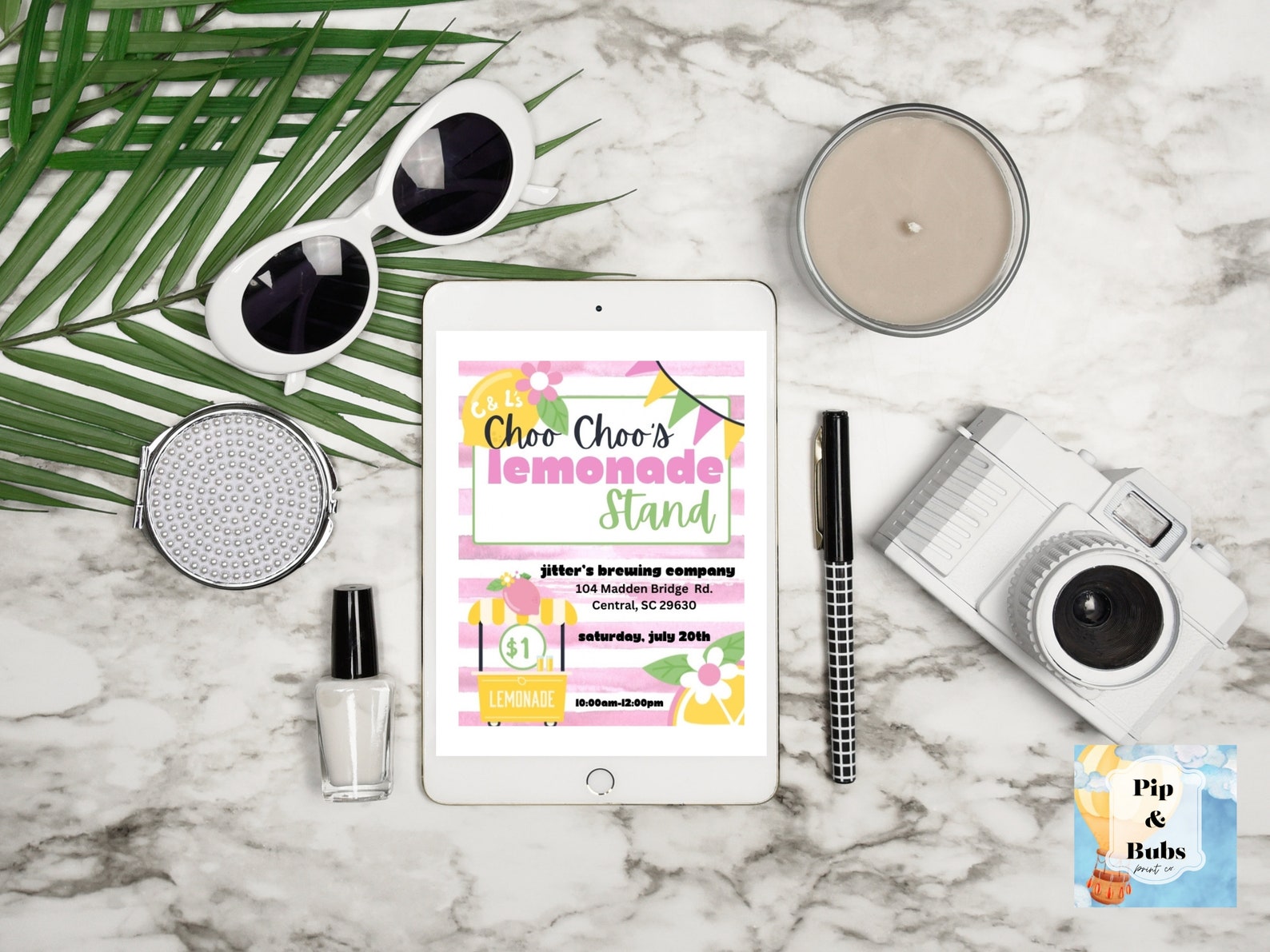 Lemonade Stand Digital Flyer for Social Media Digital Download - Etsy